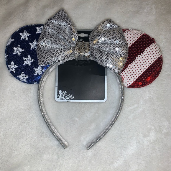 Disney | Accessories | One Size Disney Minnie Mouse Ears Headband ...